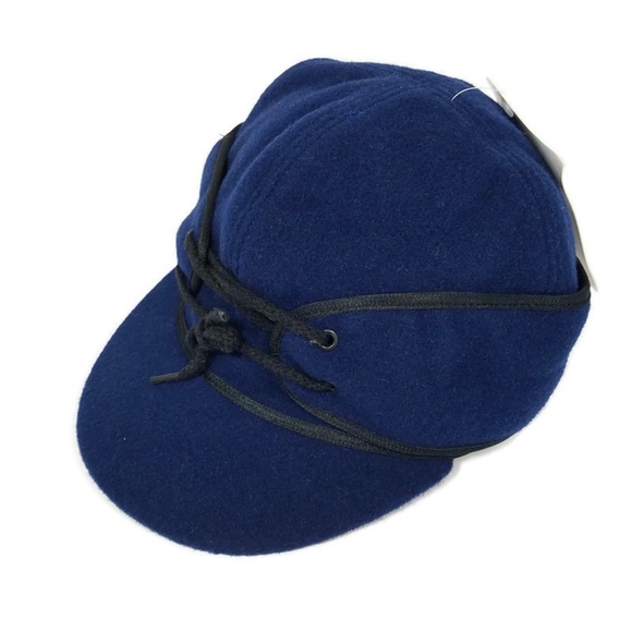 Wyoming Traders | Accessories | Wyoming Traders Navy Blue 0 Pure Wool ...